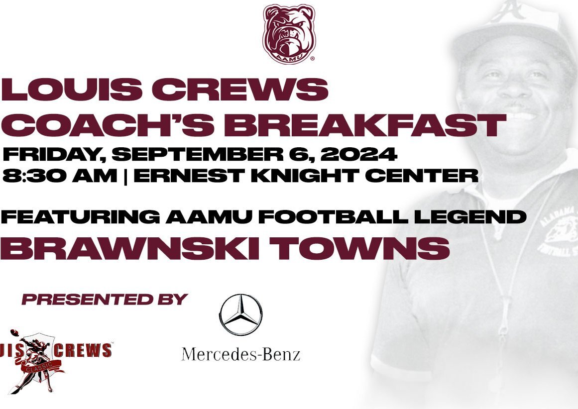 Louis Crews Classic - Coach’s Breakfast | aamubulldogs Box Office