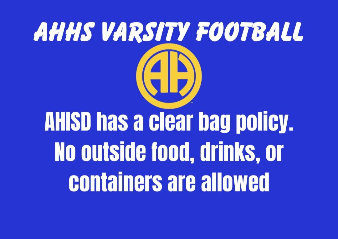 AHHS Varsity Football vs Harlandale | ahisd Box Office