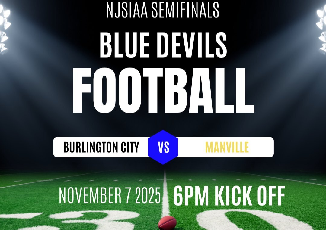 Burlington City vs. Manville (Sectional Semifinal) | bchsbluedevils Box ...