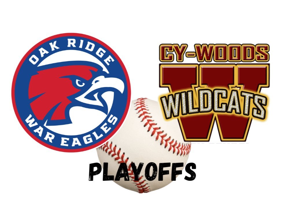 BASEBALL Oak Ridge vs Cy-Woods AREA PLAYOFFS | conroeisd Box Office