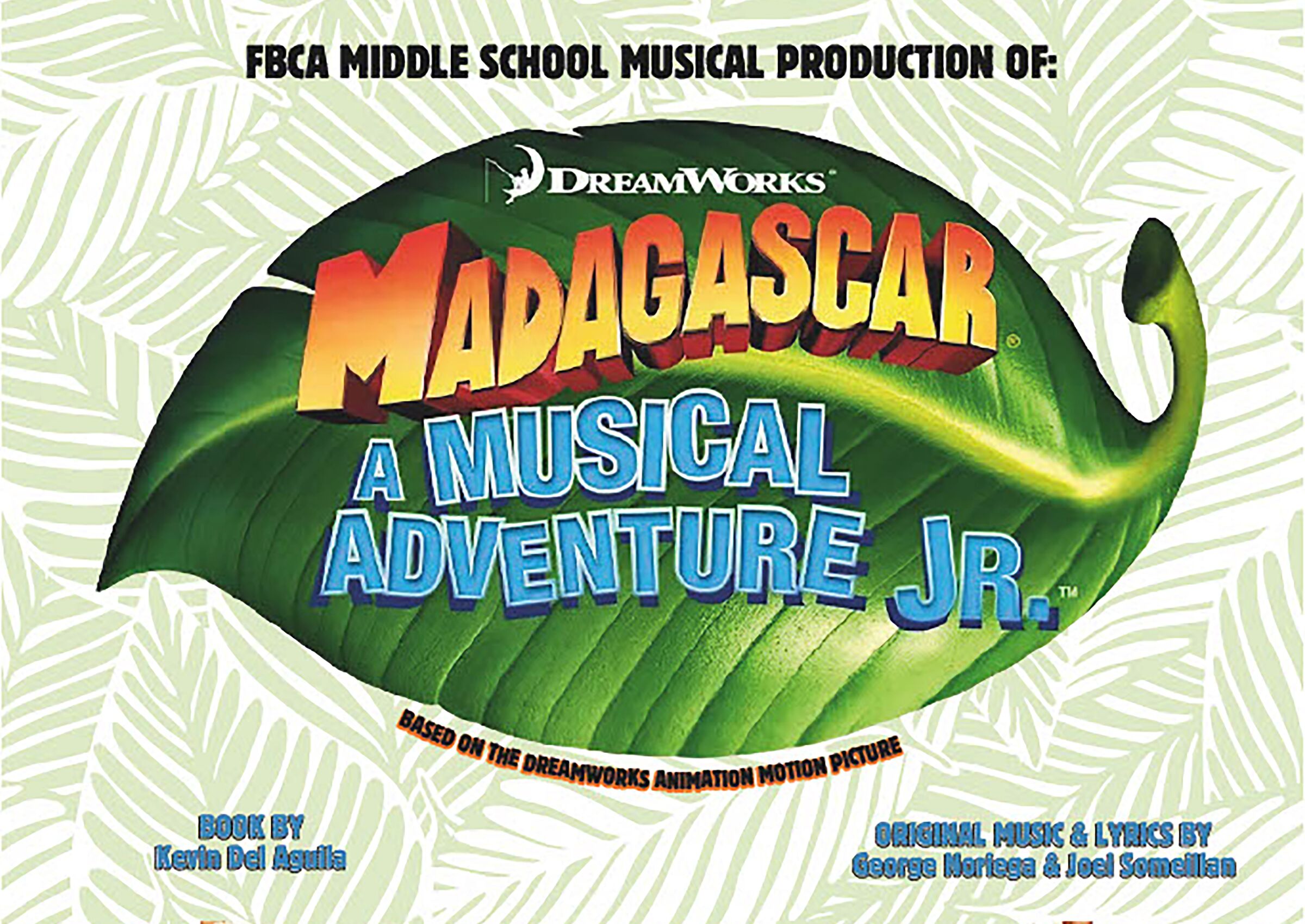Middle School Musical Madagascar | fortbendchristian Box Office