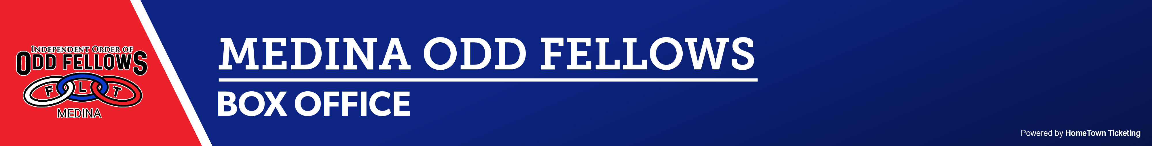 Pack the PAC! | medinaoddfellows Box Office