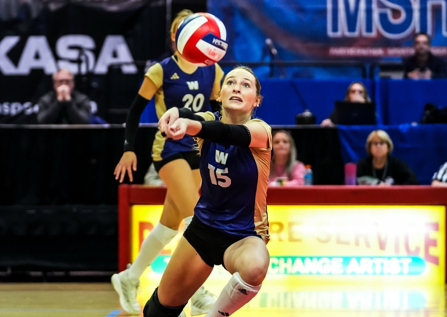 Girls Volleyball Class 5 District 7 Semifinals | mshsaa Box Office