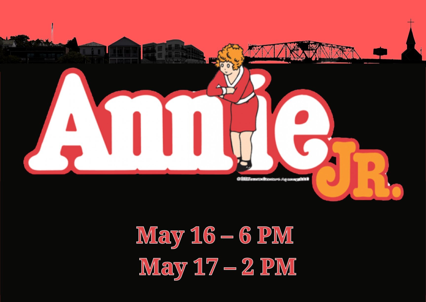 Annie Jr. May 17th | saintpetersschool Box Office