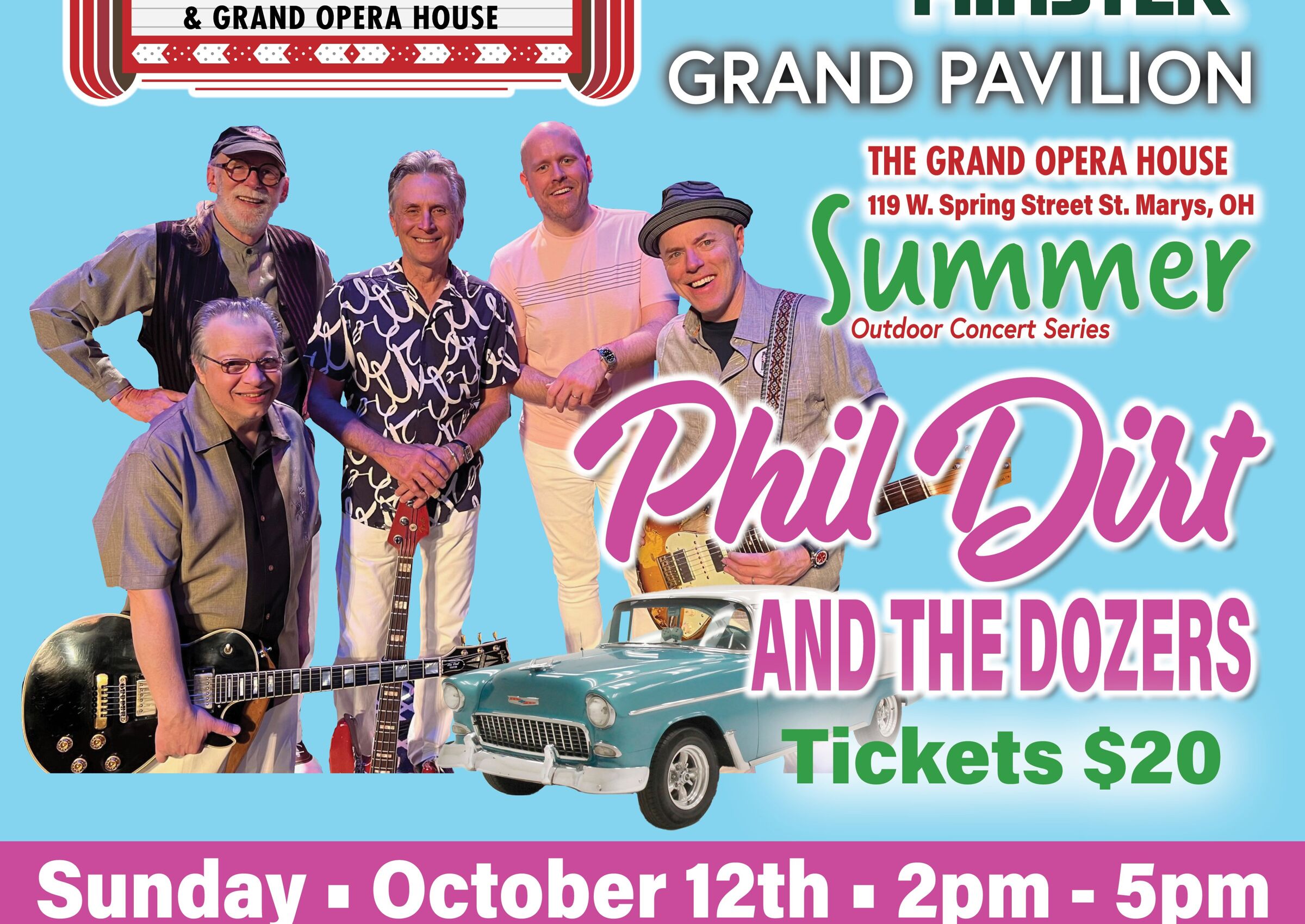 Phil Dirt and the Dozers | stmarystheatre Box Office