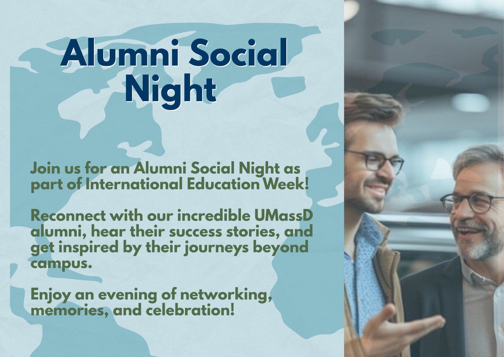 ISSC & GSS Alumni Social Night | umassdartmouth Box Office
